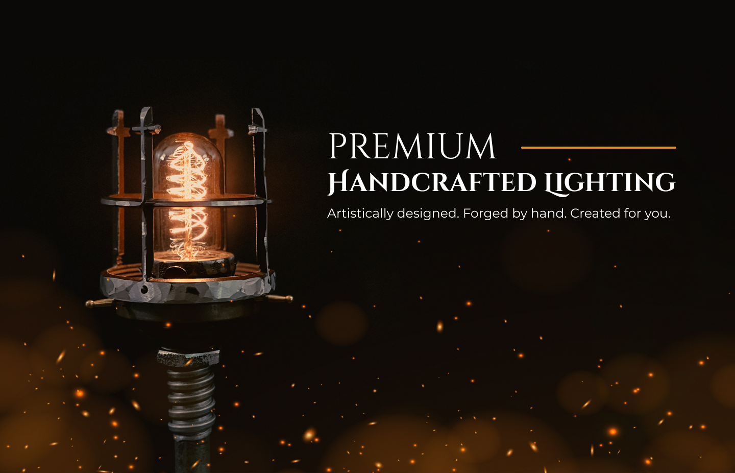 Rustic Industrial Light Fixtures | MillerLights® Industrial Lighting