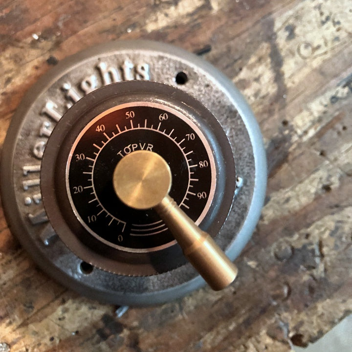Dial Dimmer Switch - DIY Steampunk Lamp Parts